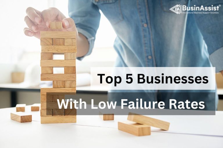 Businesses with Low Failure Rate: Top 5 to Start Today 2025