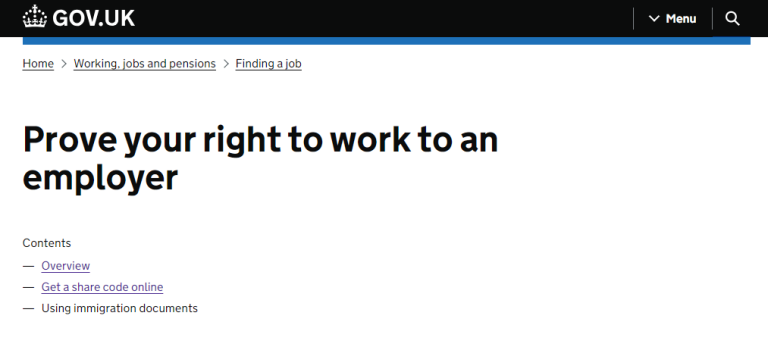 How to Generate Share Code: Right to Work in the UK [2025]