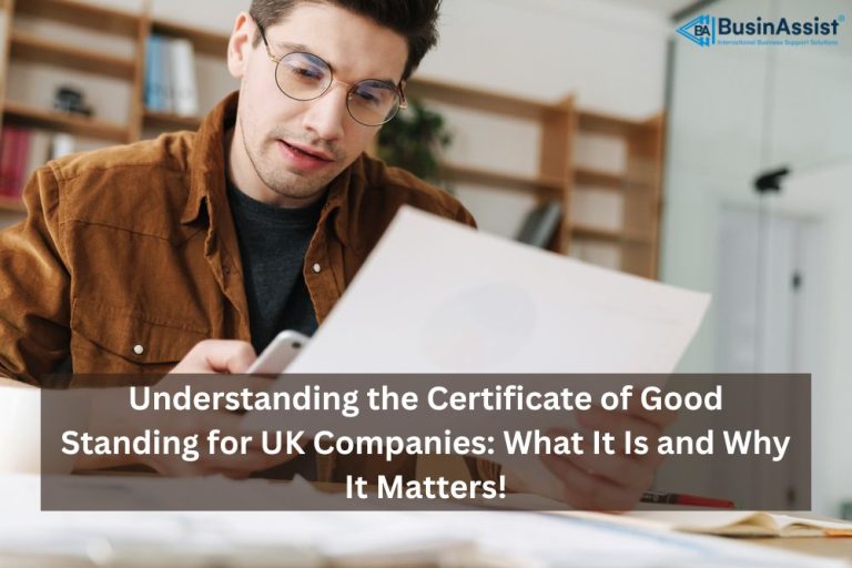 Certificate of Good Standing Companies House: What Is It?