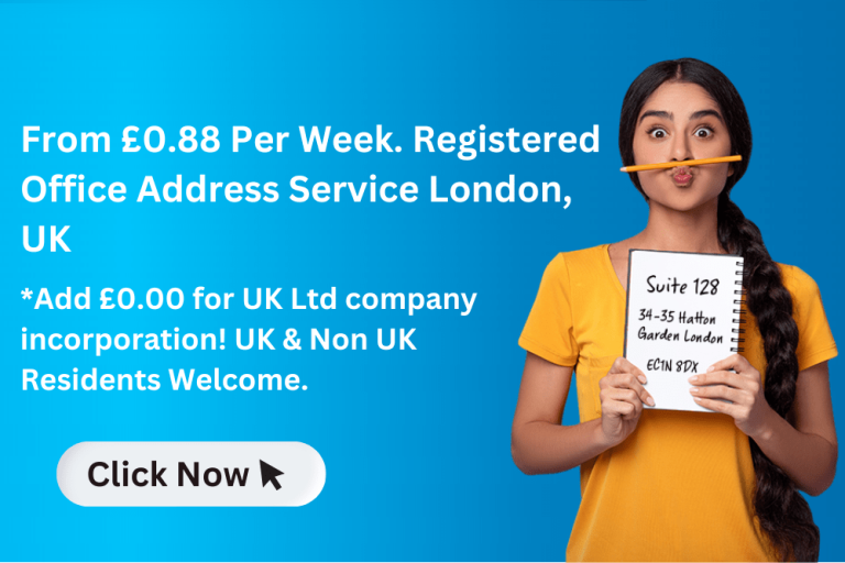 Registered Office Address London, UK: Service Info [2026]